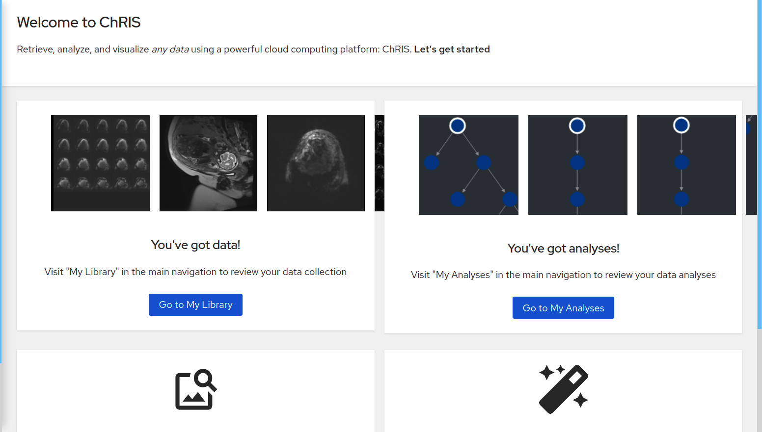Responsiveness of Dashboard Cards. · Issue #412 · FNNDSC/ChRIS_ui · GitHub