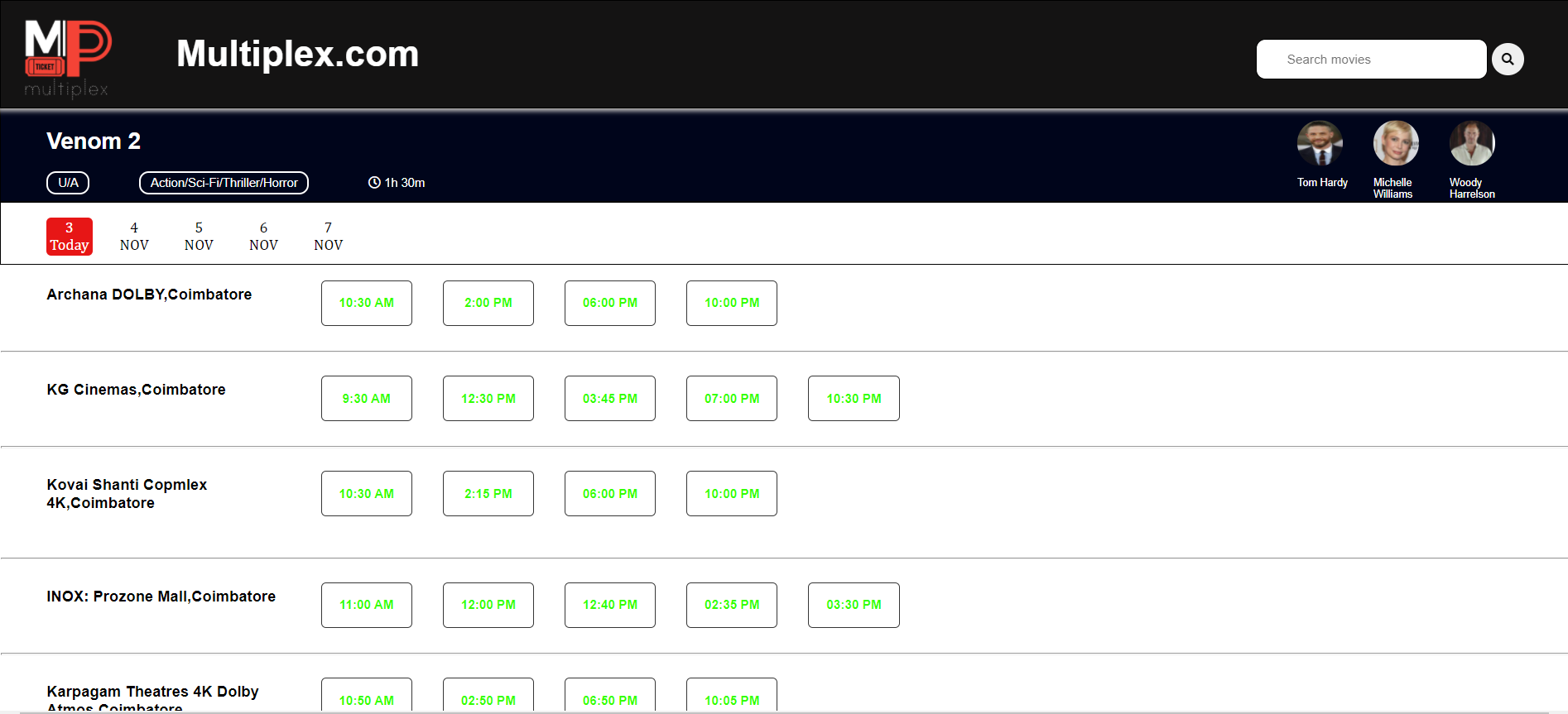 GitHub - KishoreMl/Movie_Ticket_Booking_Web-Application: This is an ...