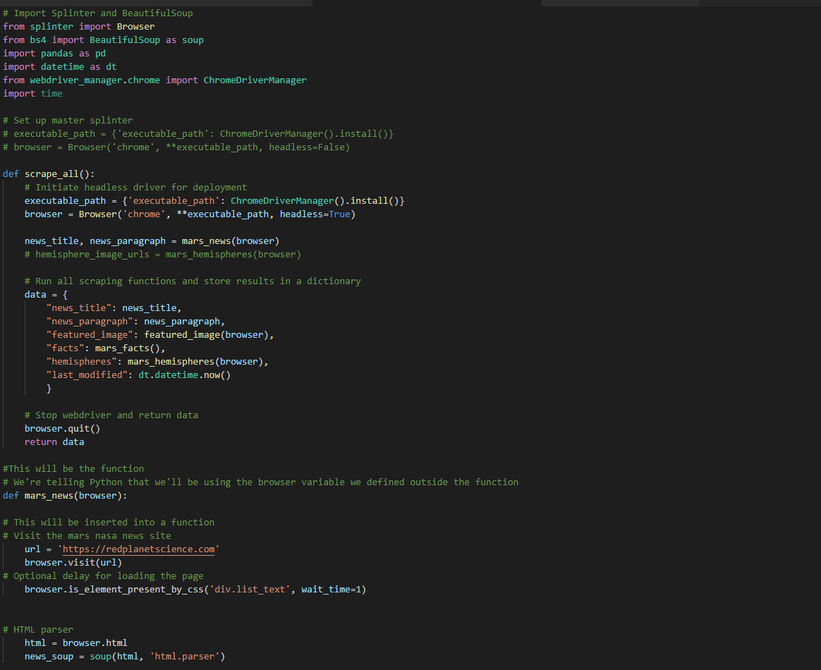 GitHub - Rubysd/Mission-to-Mars