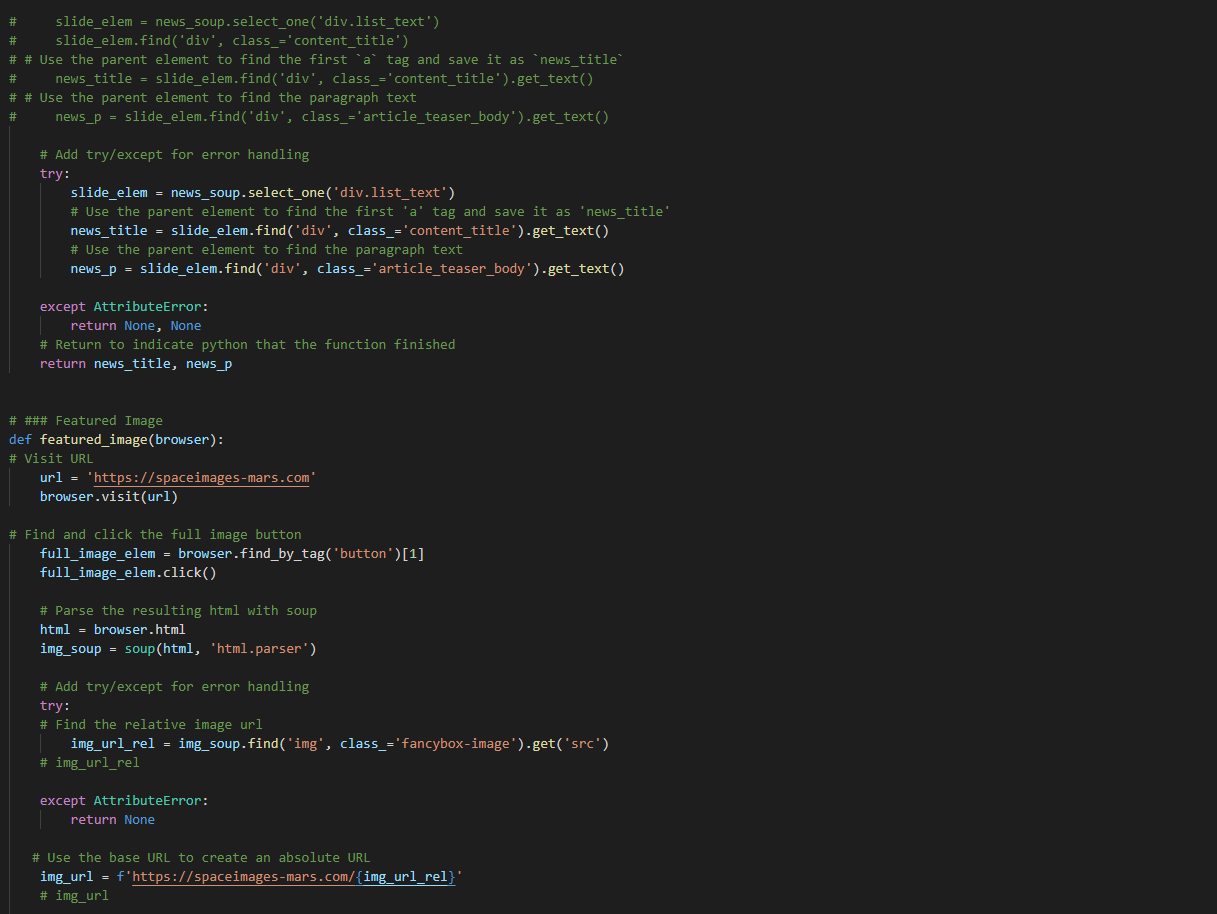 GitHub - Rubysd/Mission-to-Mars