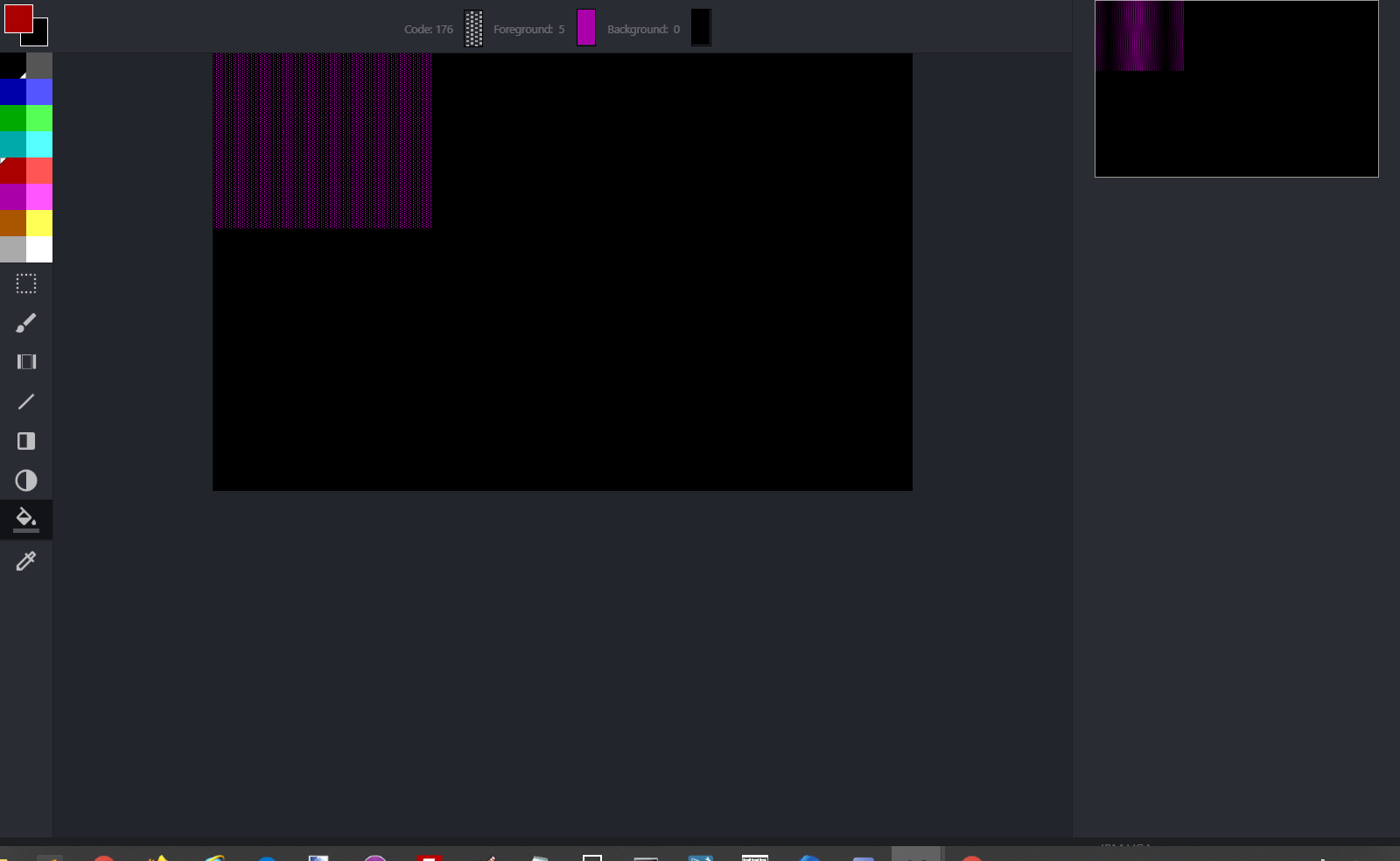 [BUG] Fill bucket doesn't work on halftone blocks · Issue #155 · blocktronics/moebius · GitHub