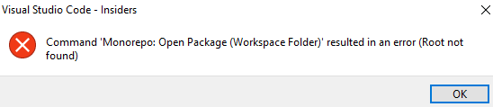 Unable To Find Root · Issue 2 · Mtb Tools Vscode Mono Workspace · Github