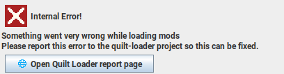 Crash at launch - Internal Error ! · Issue #249 · QuiltMC/quilt-loader · GitHub