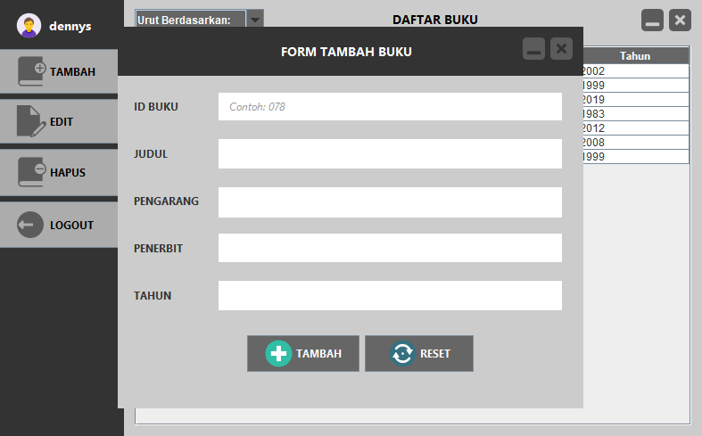 GitHub - azvadennys/SI-Inventaris-Perpus-Java-Netbeans