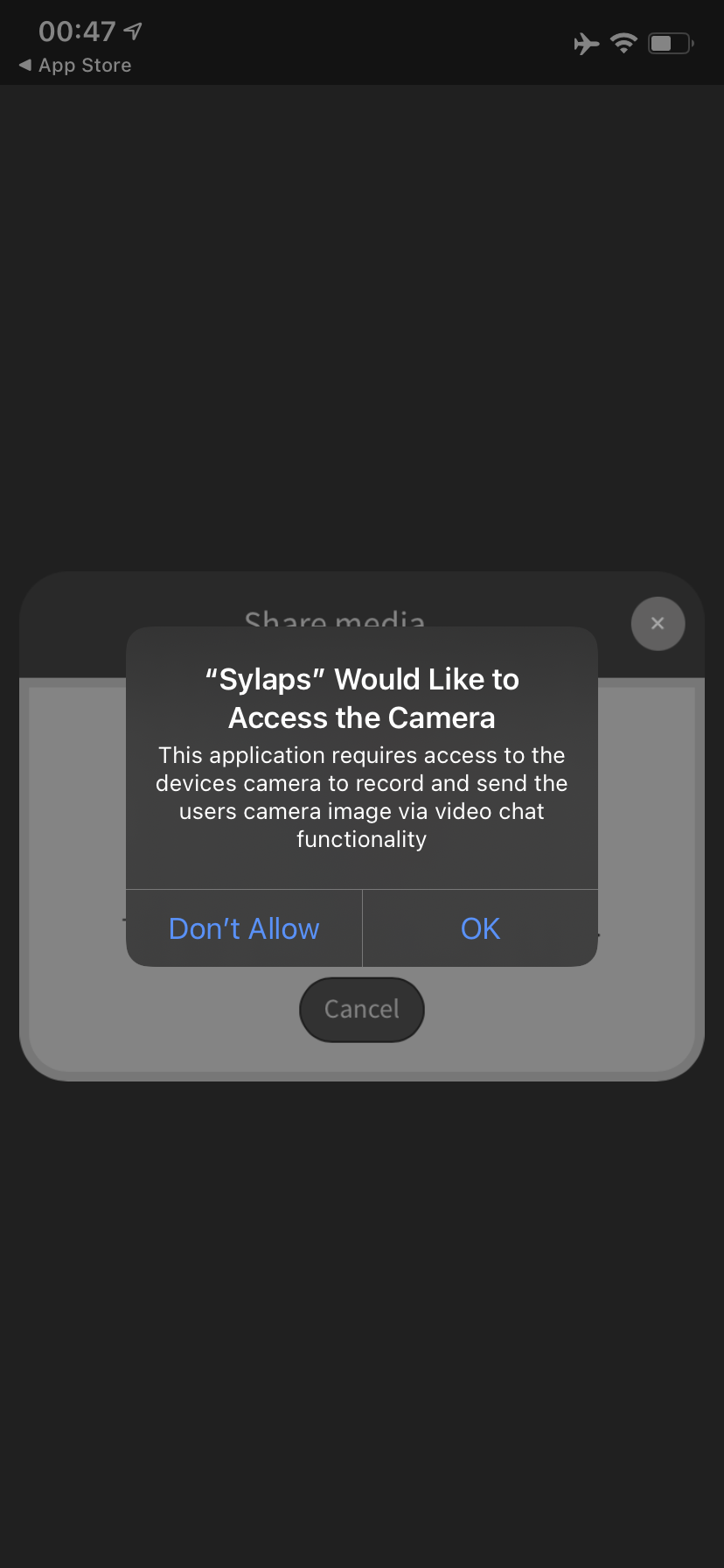 iOS 14.3 getUserMedia fails · Issue #618 · cordova-rtc/cordova-plugin-iosrtc · GitHub
