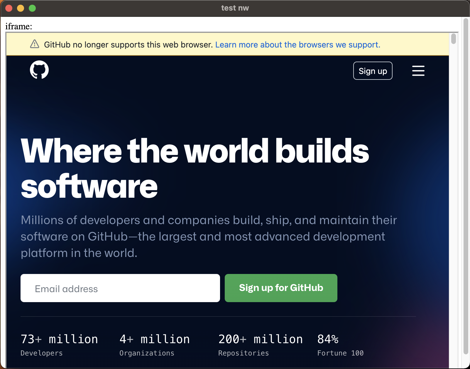 website not openning in iframe · Issue #7748 · nwjs/nw.js · GitHub