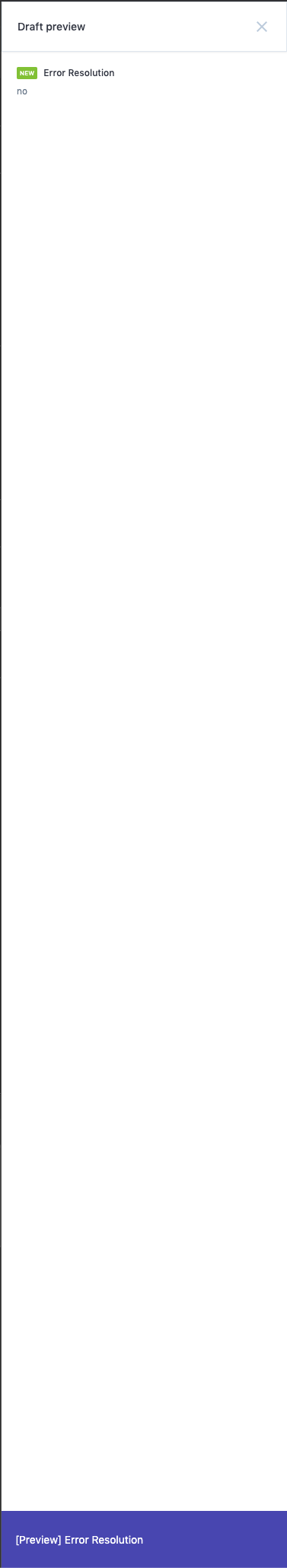 Preview Bar Only Shows Error Resolution · Issue 117 · Birkirgatsby Source Prismic Graphql