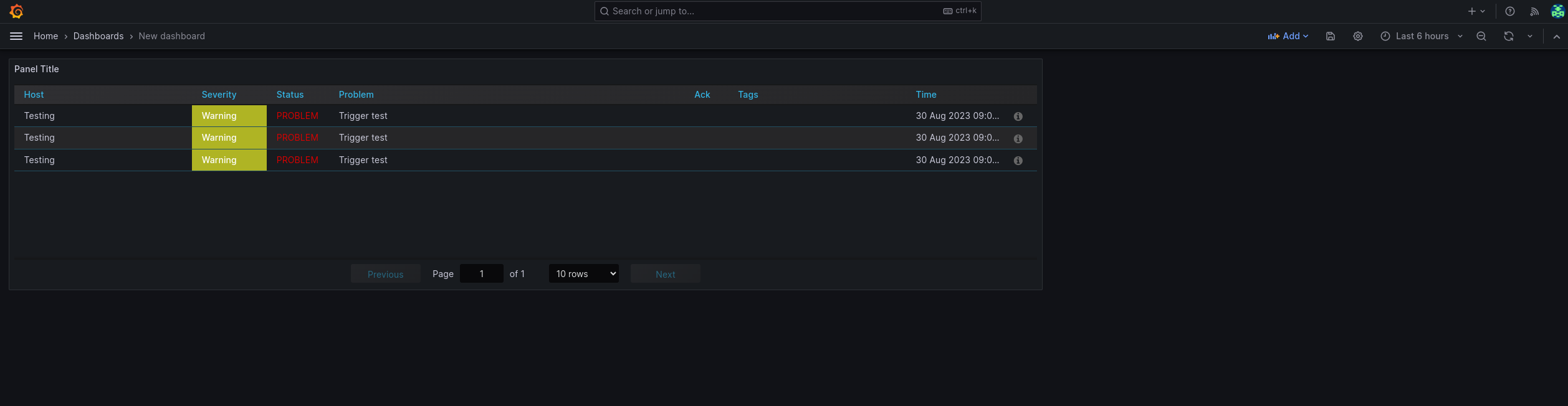 Wrong Status For The Same Alerts On Historical Alerts Panel While Showing History · Issue 1284