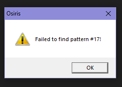 Missing pattern · Issue #3068 · danielkrupinski/Osiris · GitHub