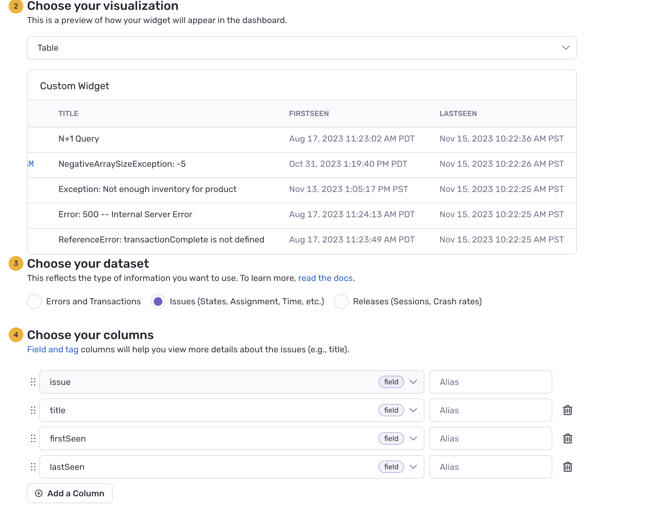 Adding Release Data To Issue Datasets · Issue 60028 · Getsentrysentry 8053