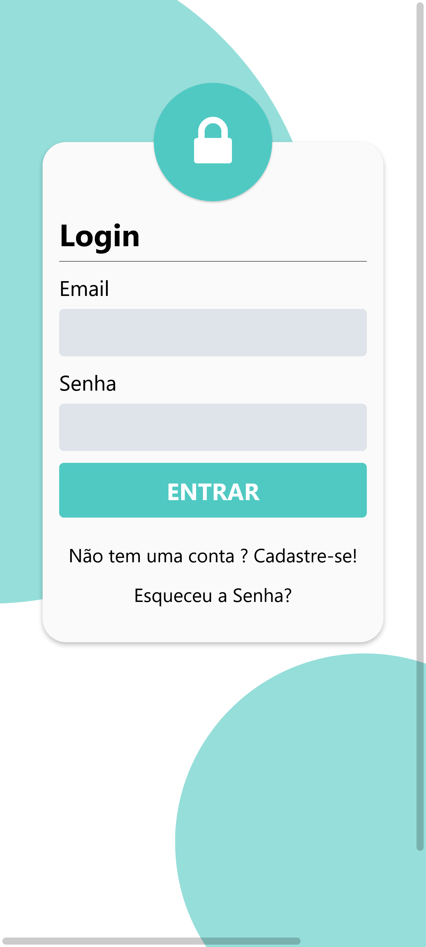 GitHub - jccintr/login2: Tela de Login feita em React Native