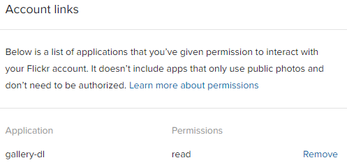 [flickr] default API key disabled · Issue #4332 · mikf/gallery-dl · GitHub