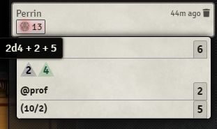 Inline Roll Tooltips for formulas with data path variables should display the data path rather ...