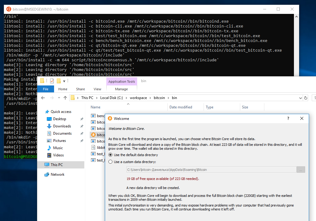 cyrillic/unicode issue requires daemon/QT to be run as admin. · Issue #15092 · bitcoin/bitcoin ...
