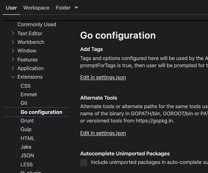 Go configuration title · Issue #2964 · microsoft/vscode-go · GitHub