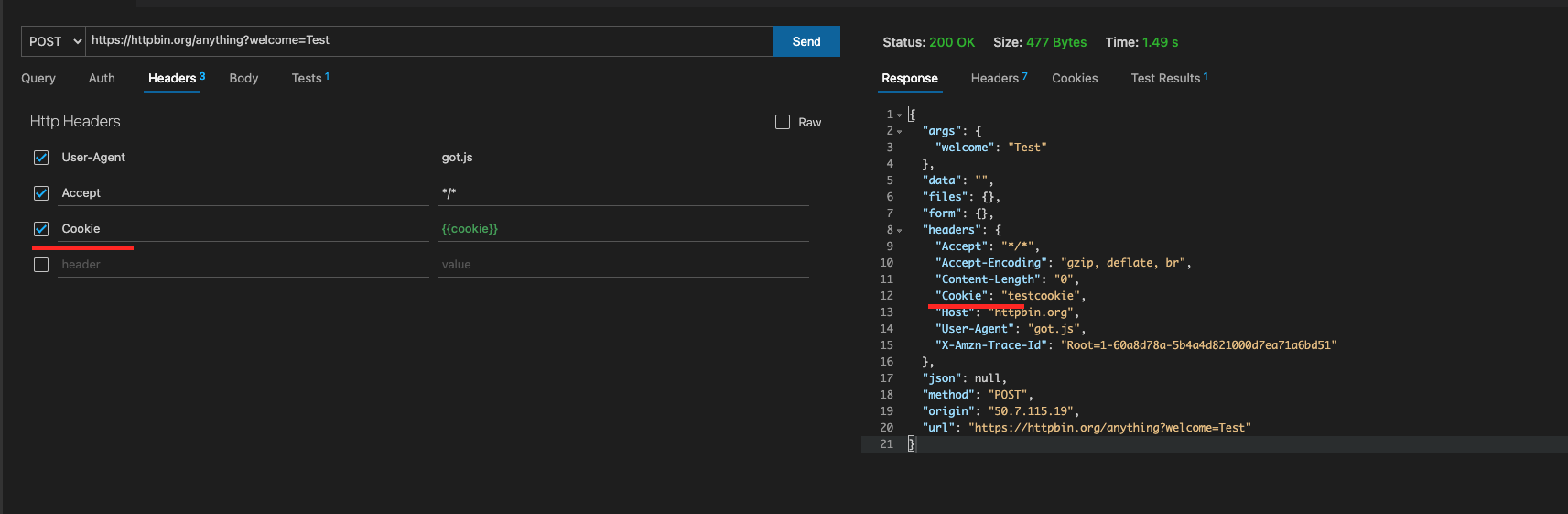 Cookies are only sent for the first request · Issue #164 ...