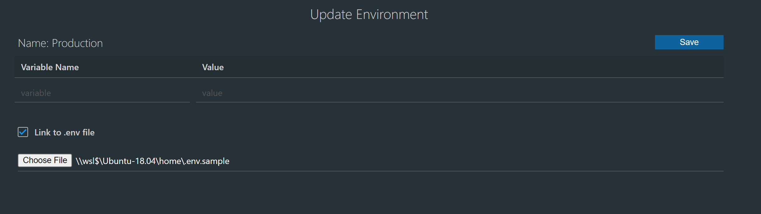 Environment variables don't work from dotenv file when using thunder client in wsl · Issue #648 ...
