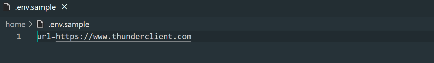 Environment variables don't work from dotenv file when using thunder ...