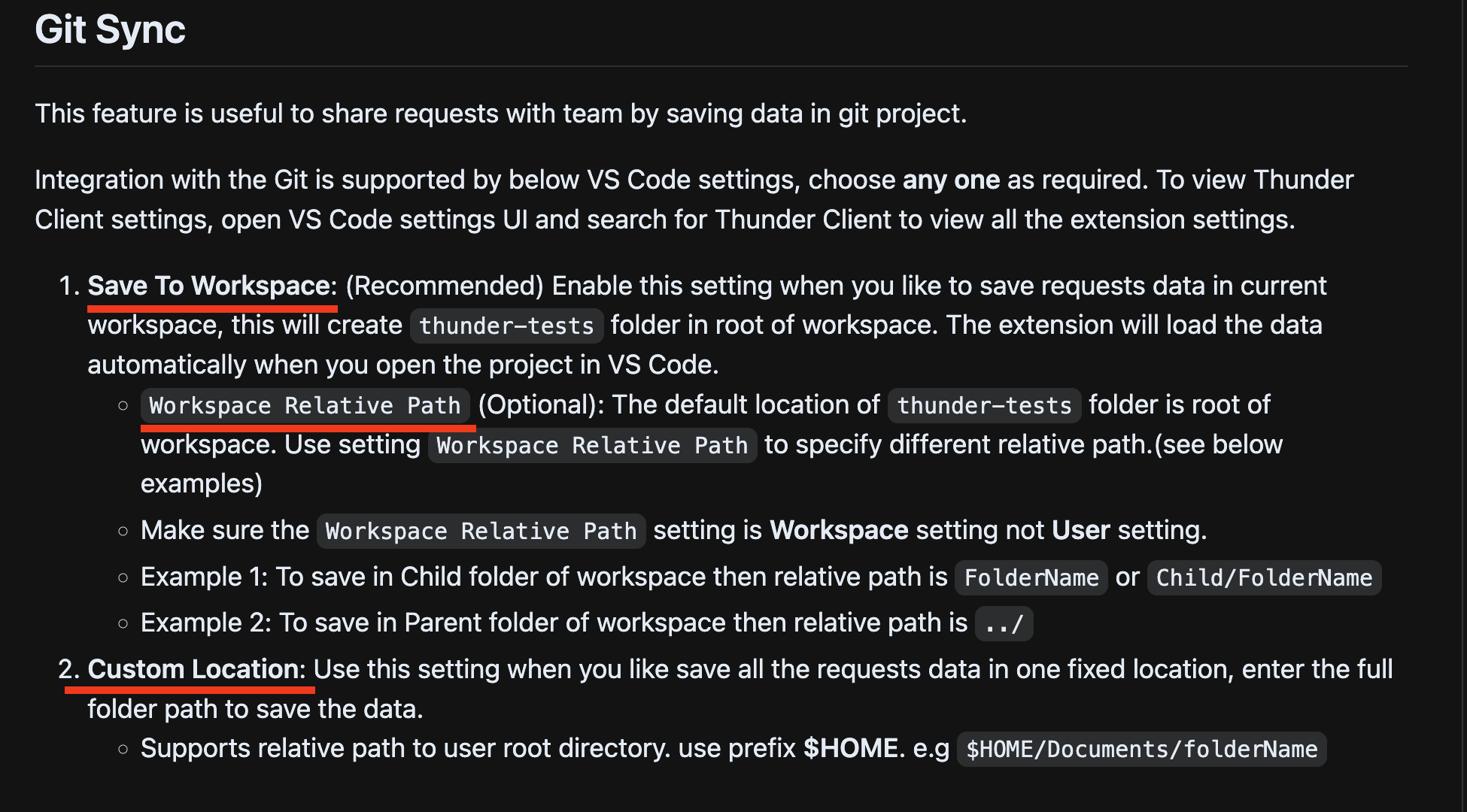 Project Folder Store · Issue 670 · Thunderclient Thunder Client Support · Github