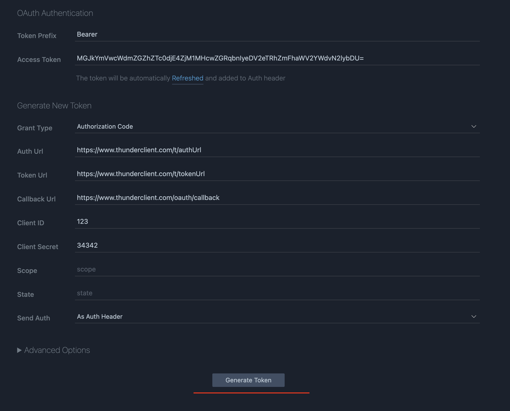 Automatically Refresh Of Auth Doesnt Work Anymore · Issue 863 · Thunderclientthunder