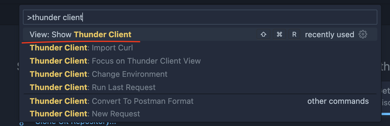 How to run by shortcut key or from menu? · Issue #882 · thunderclient/thunder-client-support ...