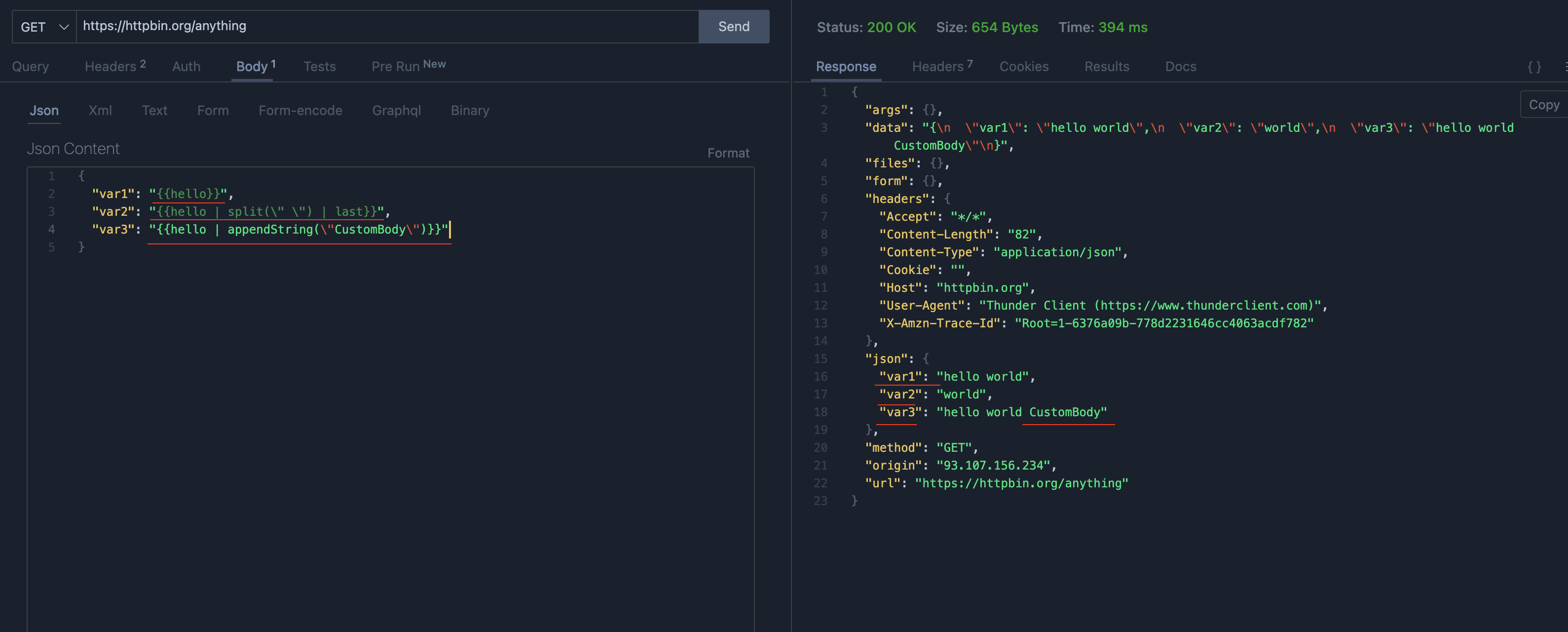 Using Correclty Custom Script · Issue #883 · thunderclient/thunder-client-support · GitHub