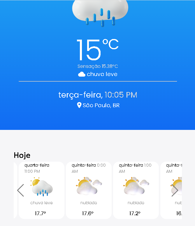GitHub - GalileoGuilherme/Clima-Tempo: App em ReactJS para consulta do clima na localidade