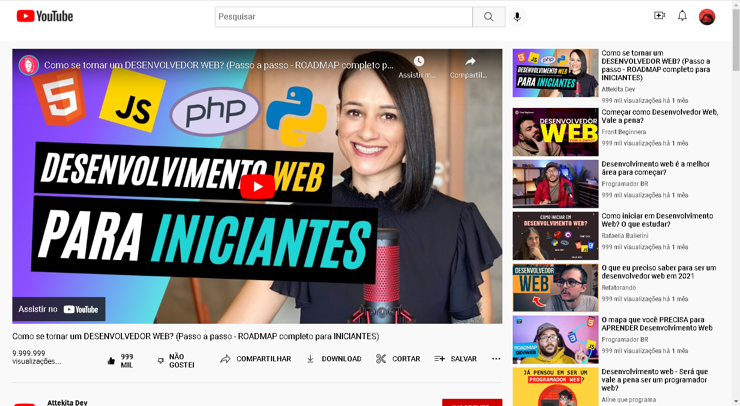 GitHub - MayconDS/Youtube-clone: Clone da plataforma de videos-(Youtube)