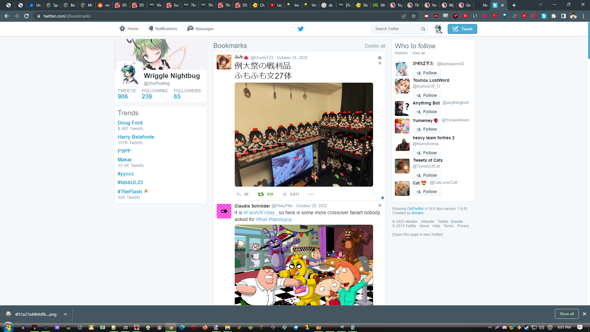 Bookmarks not working, undoing retweets not working either. · Issue #64 · dimdenGD/OldTwitter ...