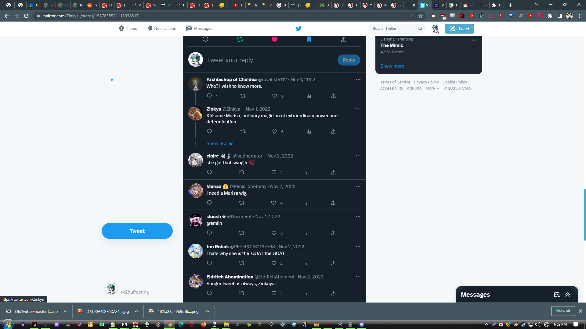 Site is COMPLETELY BROKEN. · Issue #65 · dimdenGD/OldTwitter · GitHub