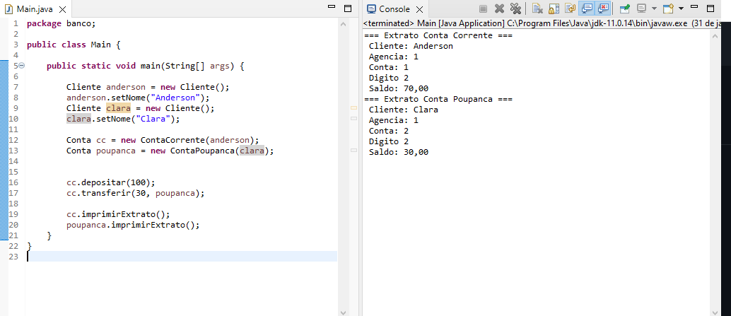 GitHub - MegaAndOo/Banco: Banco digital com java e orieentação a ...