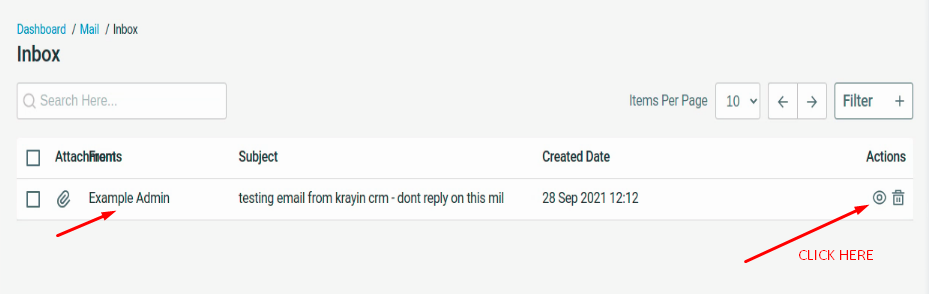 The Inbox Mail Detail Should Be Visible If We Want To View Any Inbox Mail · Issue 325