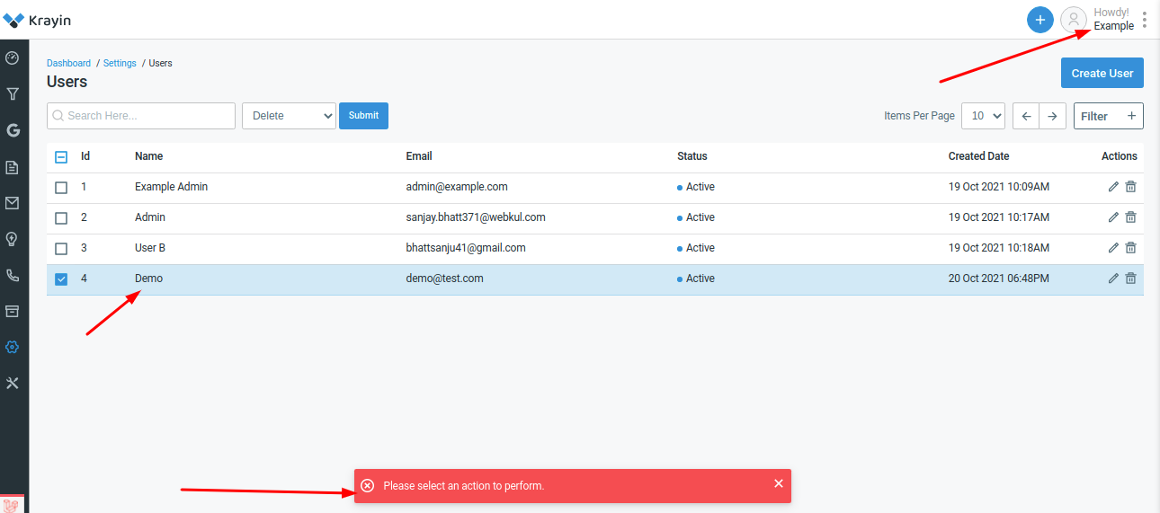 The user should be redirected to the login page after deleting the self account. · Issue #505 ...