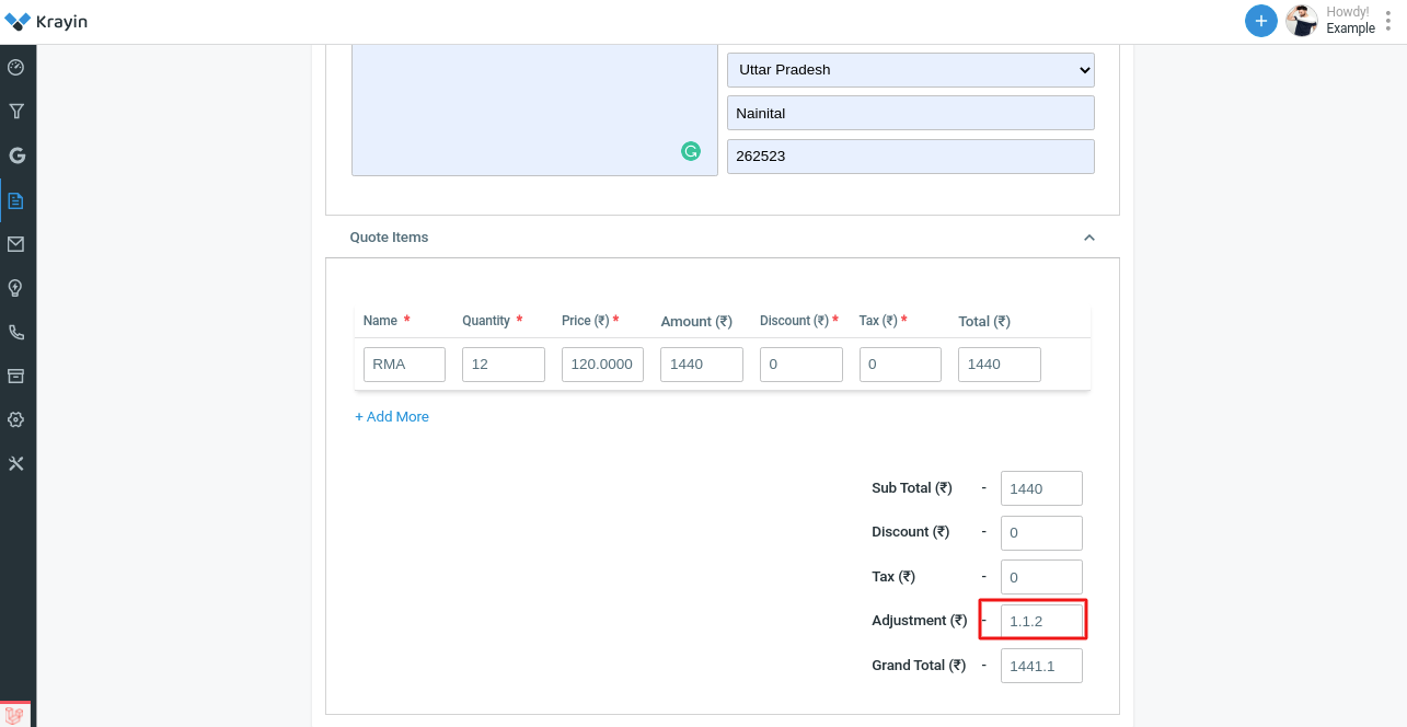 There should be a warning message if the user is typing the wrong number format. · Issue #722 ...