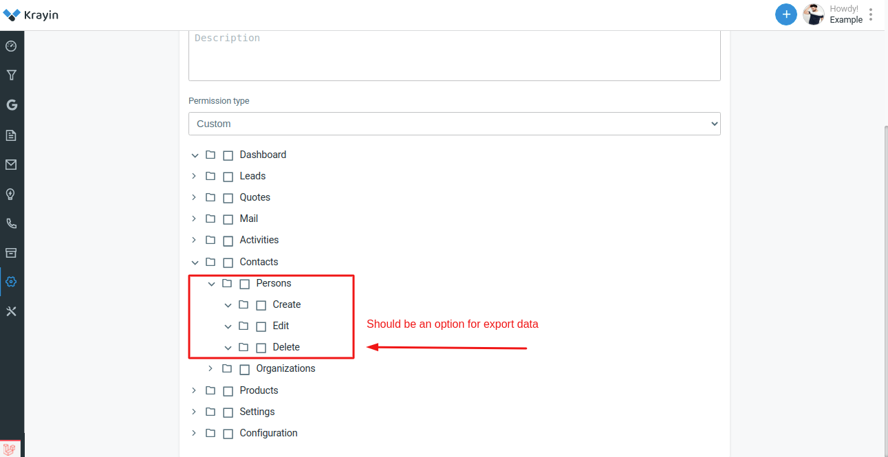 There Is No Option To Give Permission To Download Data · Issue 762 · Krayin Laravel Crm · Github