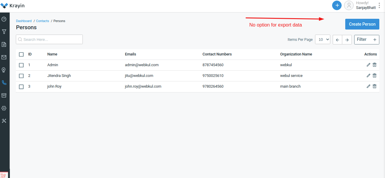 There Is No Option To Give Permission To Download Data · Issue 762 · Krayin Laravel Crm · Github