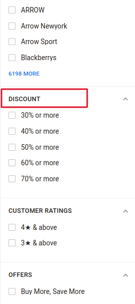 The Discount Filter Should Be Available On The Product List Page · Issue 7243 · Bagisto 