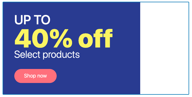 Fix "Discount Banner" pattern · Issue #11235 · woocommerce/woocommerce-blocks · GitHub