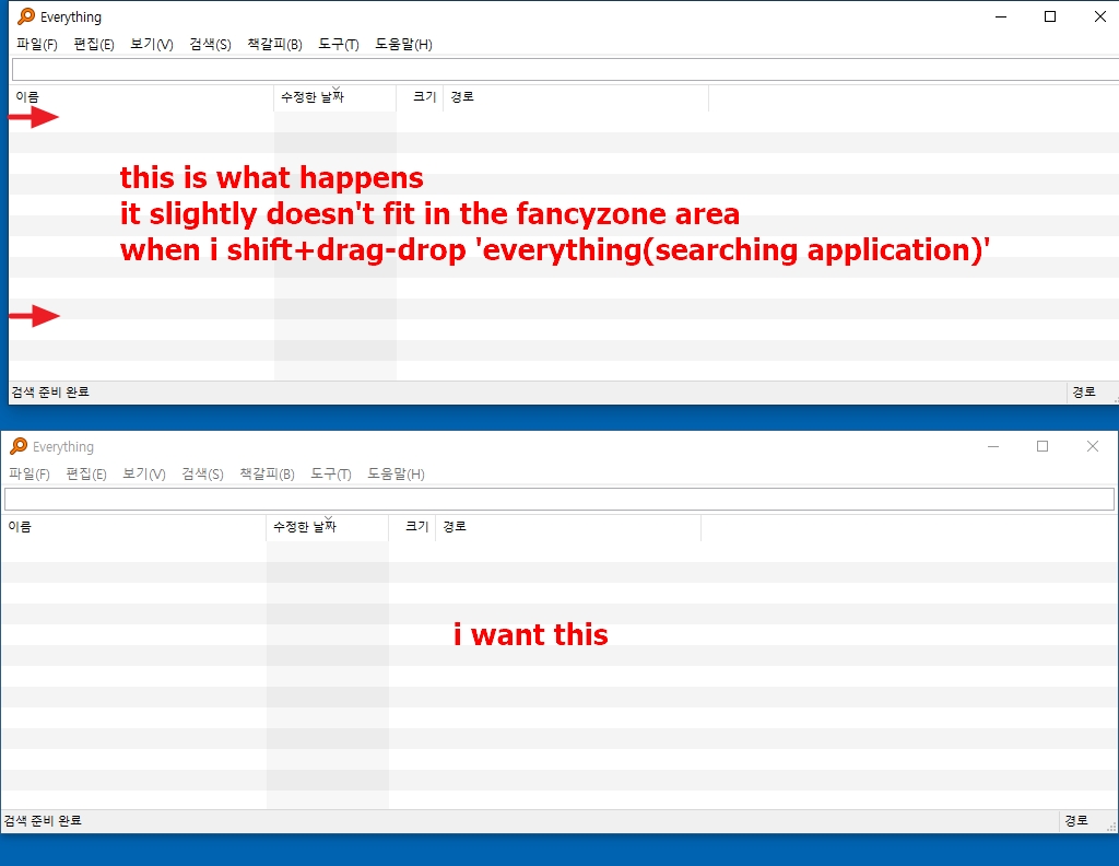 fancyzone error for everything program · Issue #11853 · microsoft/PowerToys · GitHub