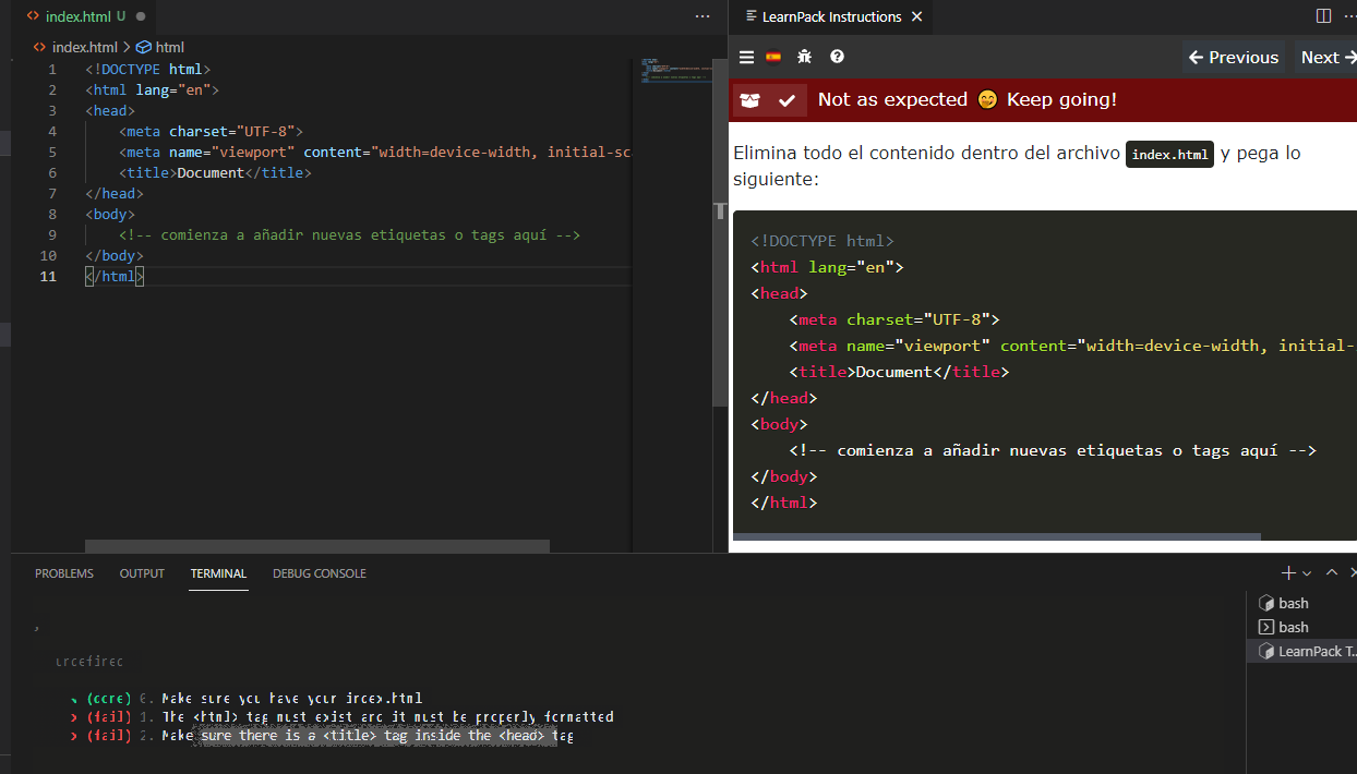 Excercise Bug · Issue 461 · Learnpacklearnpack · Github 