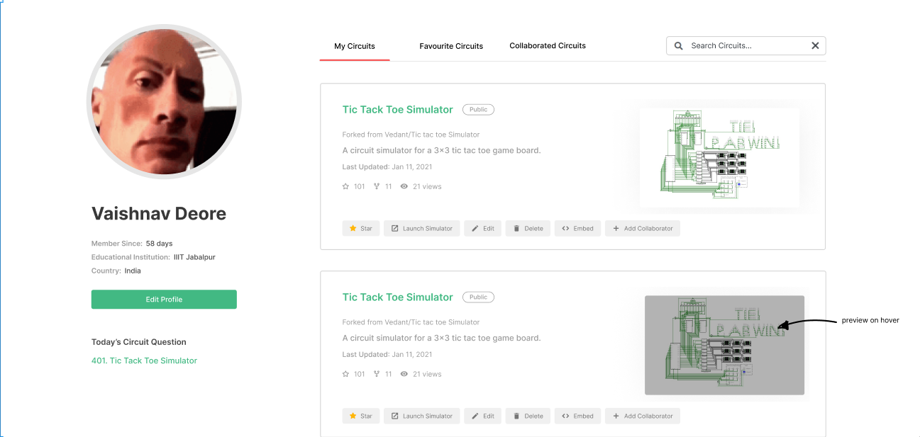 ui: dashboard revamp · Issue #3645 · CircuitVerse/CircuitVerse · GitHub