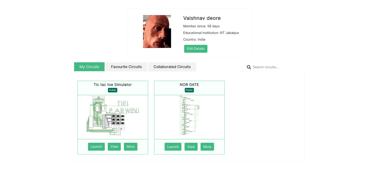ui: dashboard revamp · Issue #3645 · CircuitVerse/CircuitVerse · GitHub