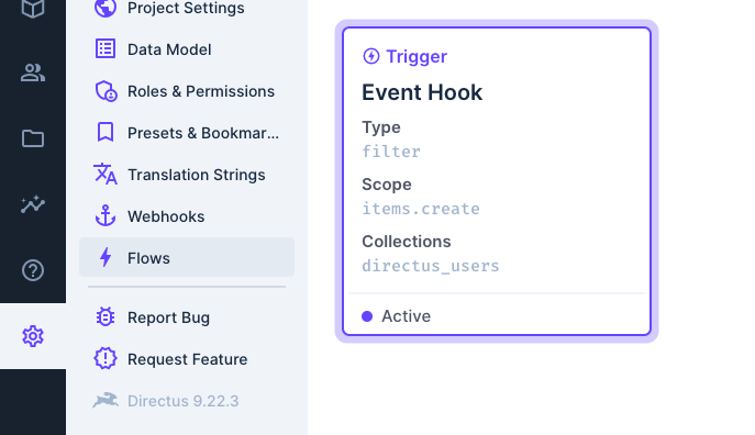 When i create flow with Filter on Create User i always get empty user · Issue #17225 · directus ...