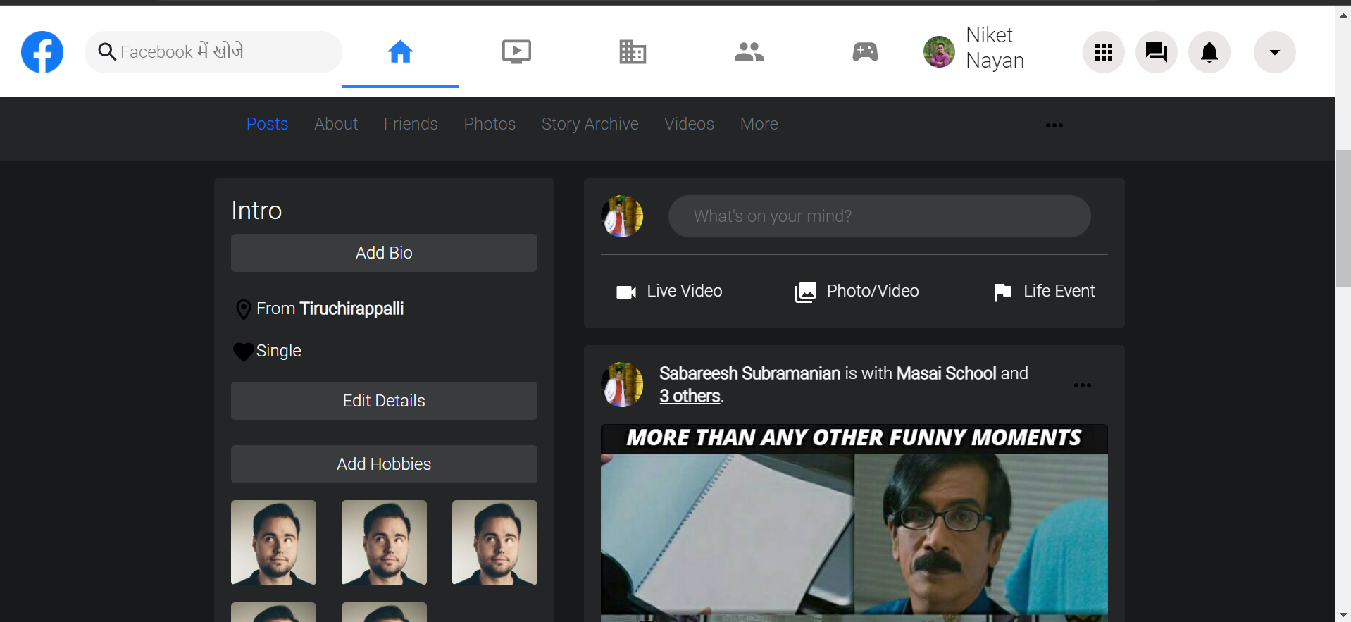 GitHub - Sabareesh-Subramanian/Facebook-Clone: This repository holds ...
