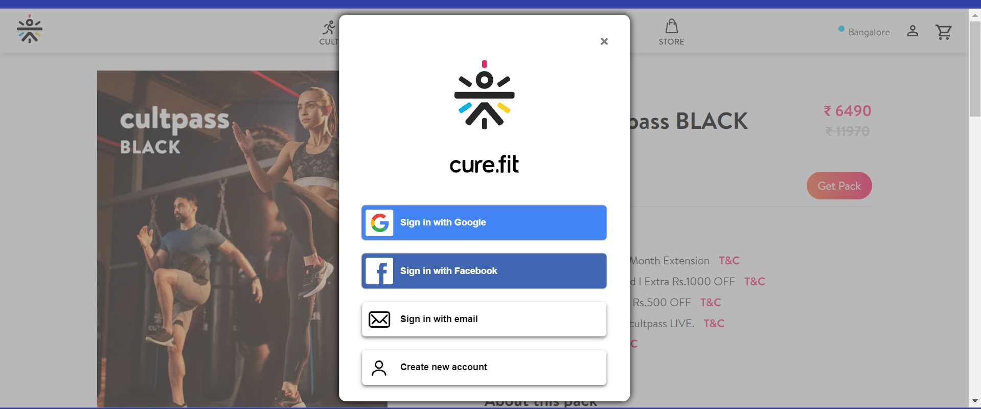 GitHub - msg-1/cultfit: Built clone of fitness web application using MERN stack as a part of ...