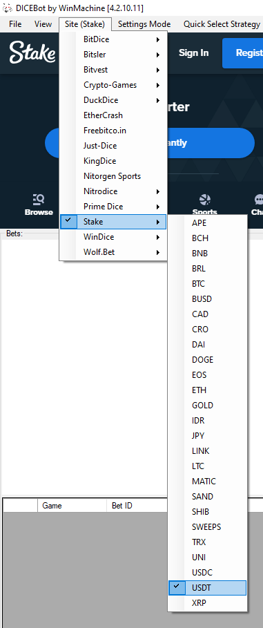 GitHub - GedelQ/MiniGale: Bot para aposta automática na Stake.com