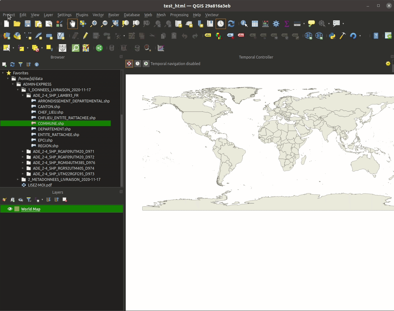 Data-defined setting in html frame does not work when atlas is enabled · Issue #41590 · qgis ...