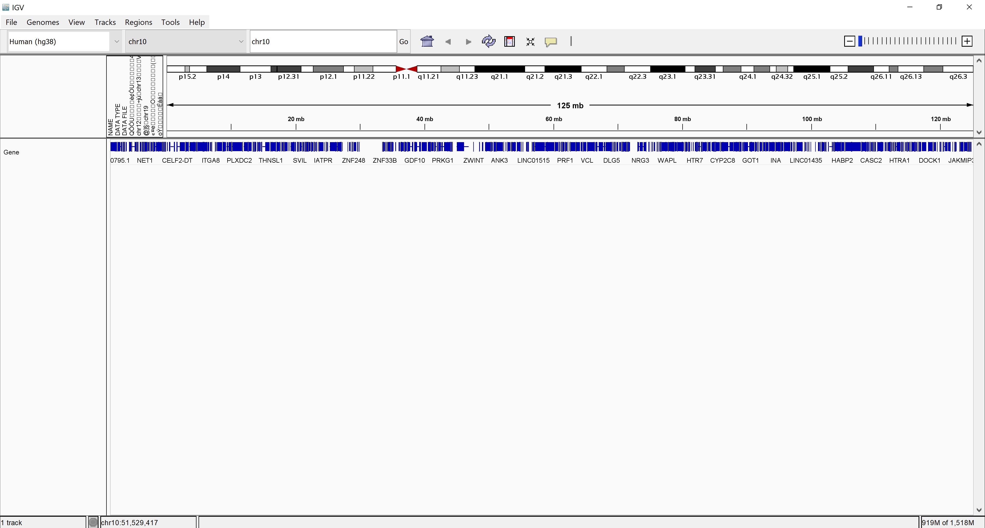 Unable to visualize bigwig file · Issue #987 · igvteam/igv · GitHub