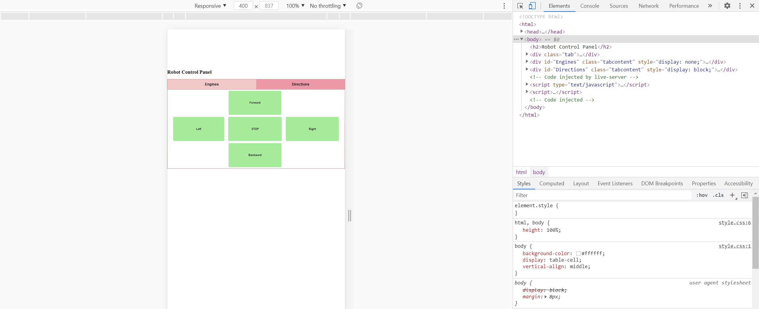 GitHub - LamaAbdulrahman/Robot-Direction-Control-