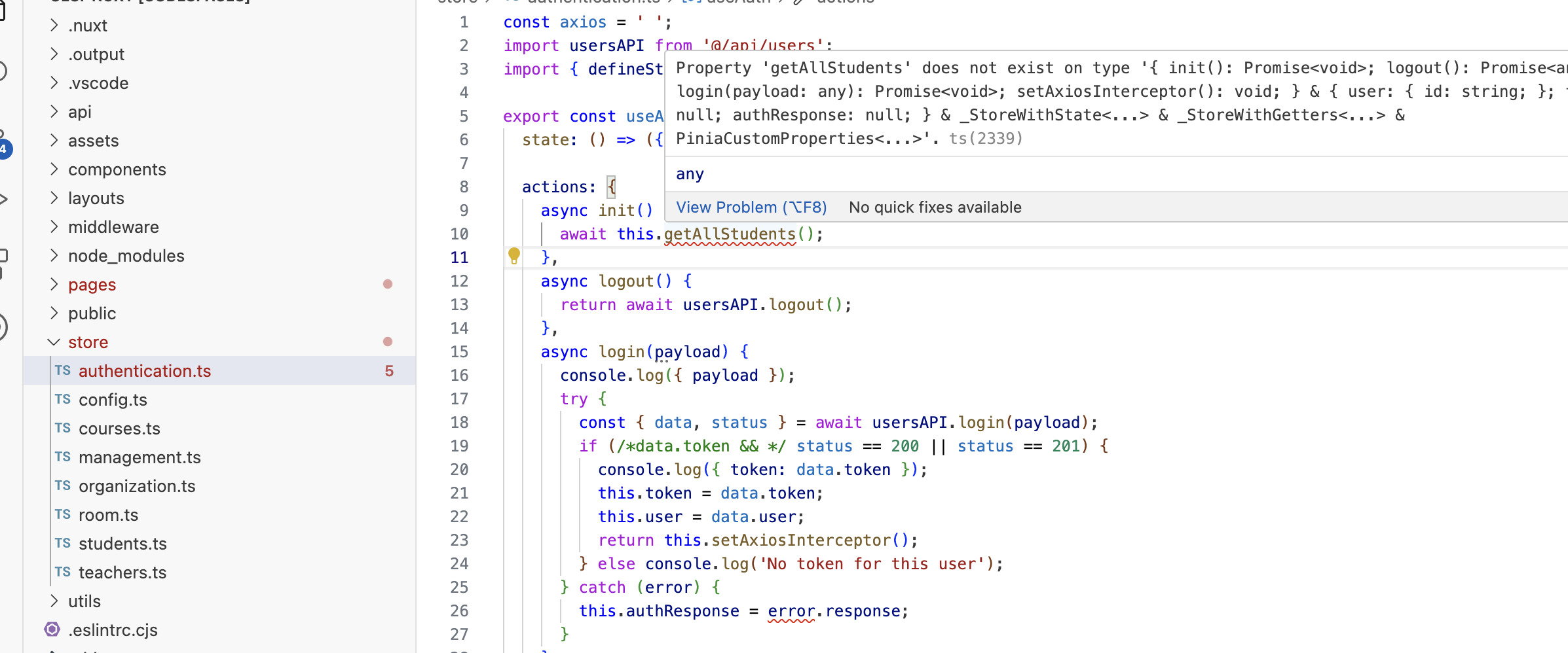At Least One Or Is Required In A Single File Component · Issue 21553 · Nuxtnuxt · Github 2729